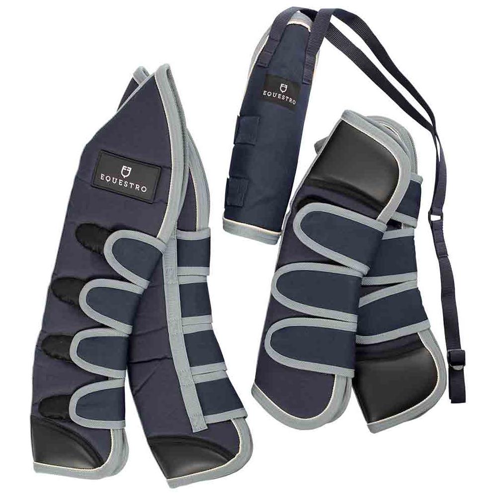 EQUESTRO - Set 5 Paracolpi Da Trasporto In Tessuto Antistrappo ...