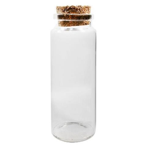 AsiaShopping - 50 Boccette In Vetro Con Tappo Di Sughero 30 X 80 Mm ...