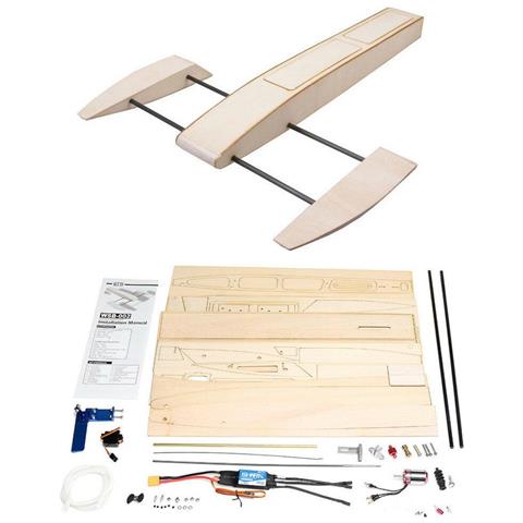 JUSTGREENBOX - Diy Rc Speed Boat Kit In Legno Sponson Outrigger Modello ...
