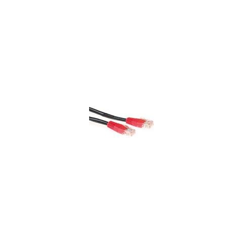 Advanced Cable Technology - CAT5E UTP cross-over patchcable black with ...