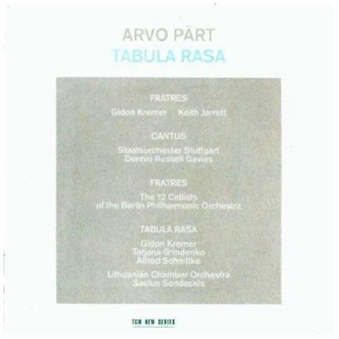 Ecm - Arvo Part - Tabula Rasa - ePRICE
