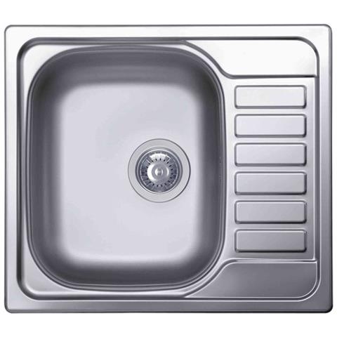 ELLECI - Lav. Inox Special 125 580x500 1vg Sx Satinato Cart - ePRICE