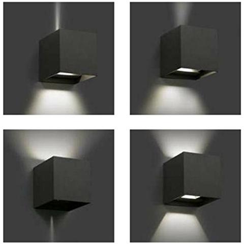 Faro Barcelona - Faro 70637 - Olan Led Lampada Da Parete Grigio Scuro ...