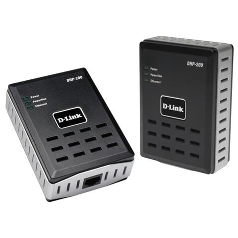 D-LINK - POWERLINE Adapter, Kit, Cablato, Ethernet, 85 Mbit / s, 10 ...