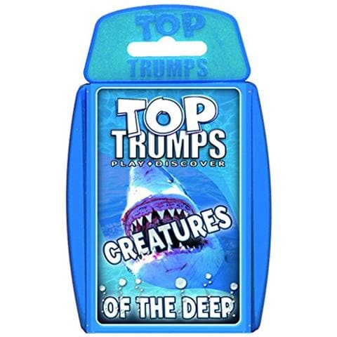 TOP TRUMPS - Creature Del Gioco Di Carte Deep Sea Top Trumps - ePRICE