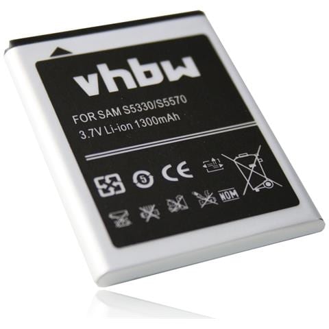 vhbw - Batteria 1300mah (3.7v) Per Samsung Dart Sgh-t499, Sgh-t499v ...