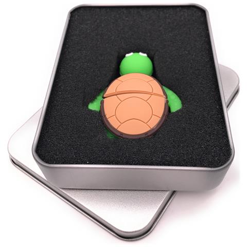 Onwomania - Tortoise Della Tartaruga Verde Piatta Chiavetta Usb In Una ...