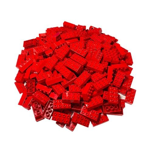 LEGO - Duplo Bricks - 2x4 Duplo Bricks Bricks Red - Building Blocks ...