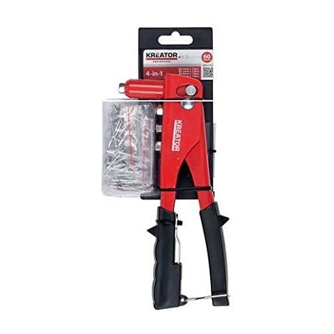 MISTRAL TOOLS - Rivettatrice A Mano Con Ugelli Intercambiabili + 60 ...