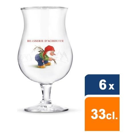 LA CHOUFFE - Beerglass 33cl - Set Of 6 - ePRICE