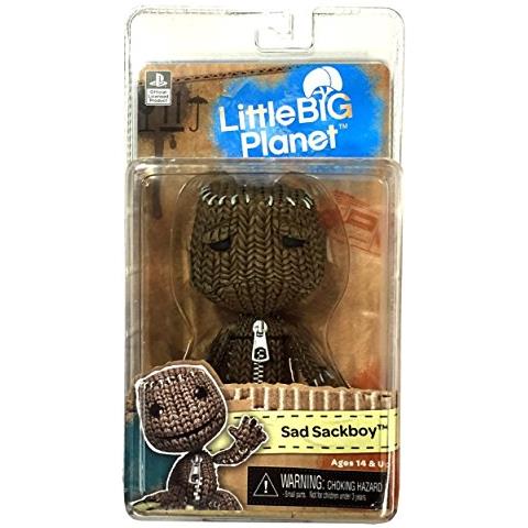 NECA - Figura Dazione Sackboy Sad Serie 1 In Scala 7 Neca Little Big ...