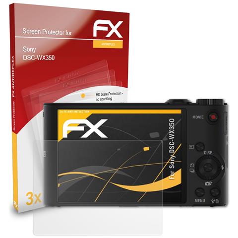 ATFOLIX - Pellicola Protettiva Compatibile Con Sony Dsc-wx350 ...
