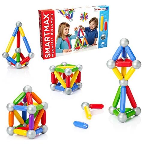 SMARTMAX - Start Xl (42 Pezzi) Stem Magnetic Discovery Building Set Con ...