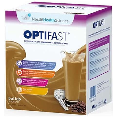 OPTIFAST - Coffee Flavored Smoothie 9 Units - 9 Bustine - Integratore ...