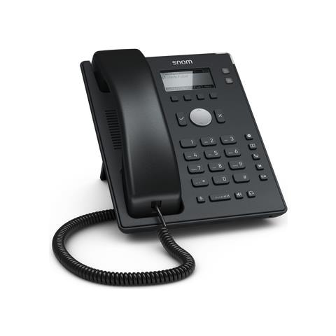 Snom - D120 Cornetta cablata 2linee Nero telefono IP - ePRICE