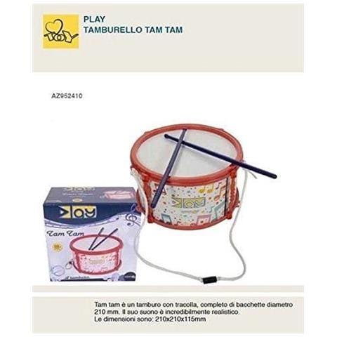 AZIAMOR - Tamburello Tam Tam Play Con Tracolla - ePRICE