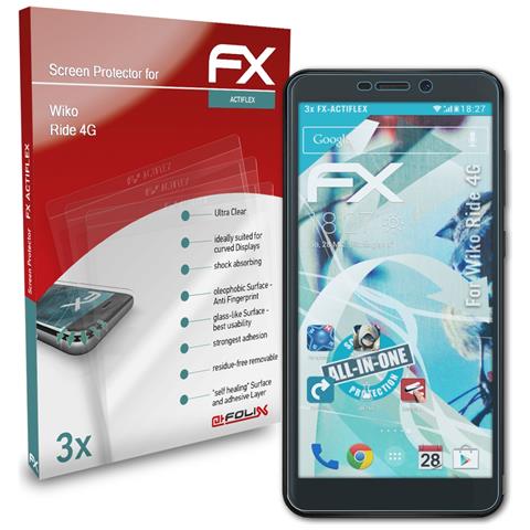 ATFOLIX - Pellicola Protettiva Compatibile Con Wiko Ride 4g Pellicola ...