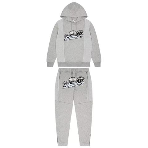 TRAPSTAR - 8861 Tuta Tecnica Con Cappuccio Trapstar Shooters Grigio S ...