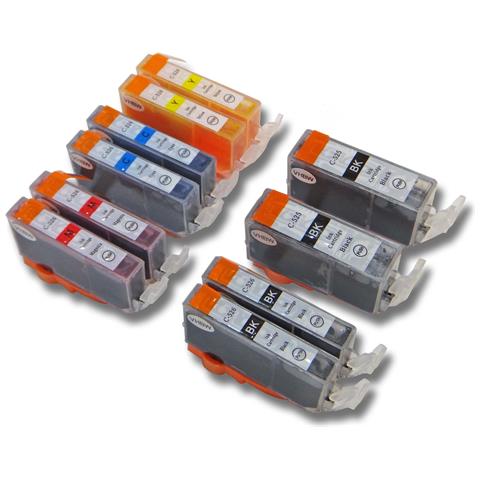 vhbw - 10x Cartucce Con Chip Per Canon Pixma Ip4800, Ip4850, Ip4900 ...