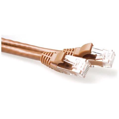 Advanced Cable Technology - CAT6A UTP 2m Cat6a U / UTP (UTP) Marrone cavo di rete - ePRICE