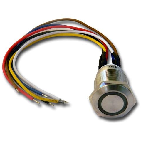 GOLMAR - Pulsante Illuminato In Acciaio Inox No /nf - Txbpno /nfe ...
