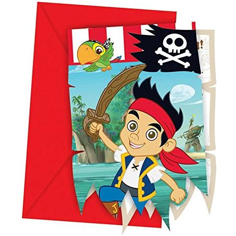 COMO GIOCHI - Jake E I Pirati Dell'Isola Che Non C'E' - 6 Inviti Con ...