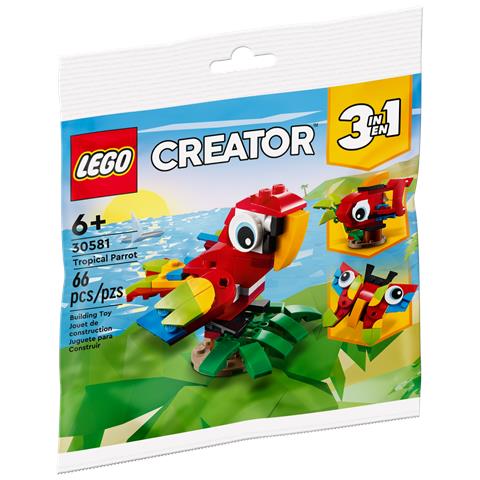LEGO - 30581 Creator 3-in-1 Pappagallo Tropicale - ePRICE