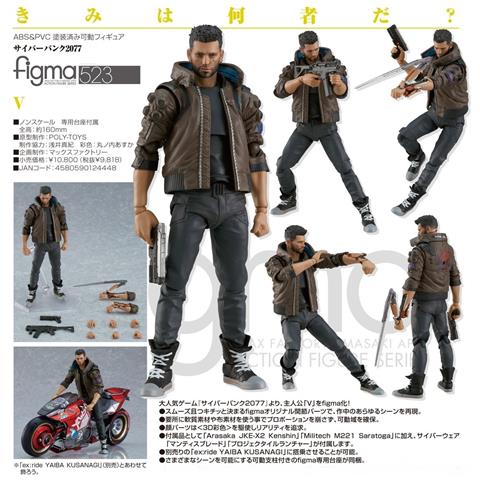 MAX FACTORY - Figma Cyberpunk 2077 V Male - ePRICE