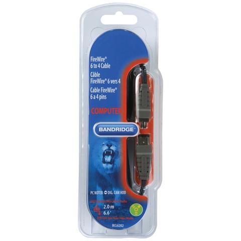 BANDRIDGE - 2m FireWire 400 Cable, Nero - ePRICE